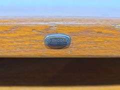 Encore Hardwood Computer Desk w/ Chair - Black And Gold Auctions