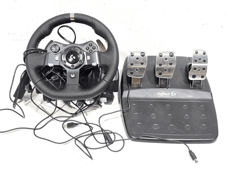 Logitech G920 Driving Force Racing Wheel - Black And Gold Auctions
