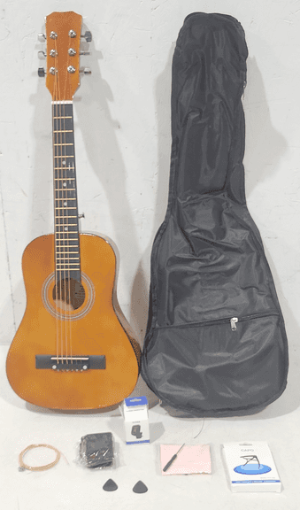 Master Play Guitar - Black And Gold Auctions