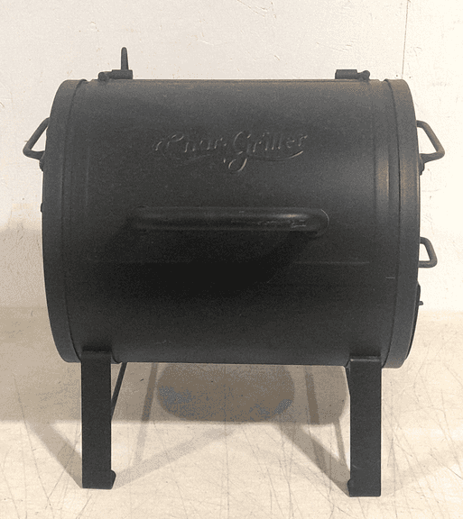Char-Griller Mini Barrel Grill - Black And Gold Auctions