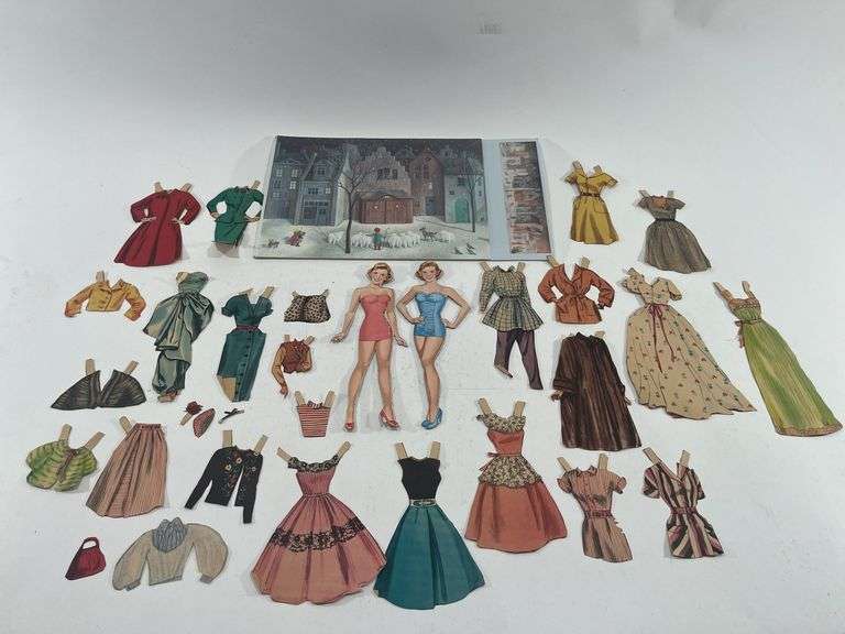 1952 Doris Day Paper Dolls & More - Black And Gold Auctions