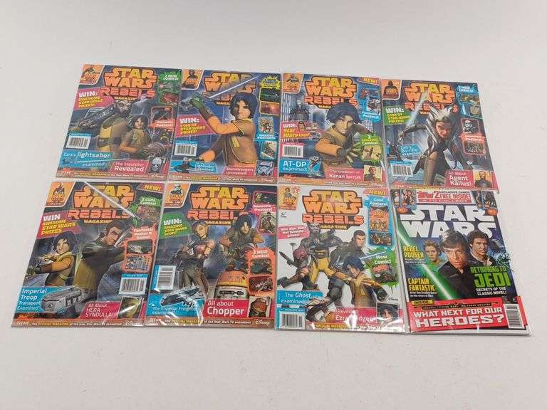 Star Wars Rebels Magazines and More - Black And Gold Auctions