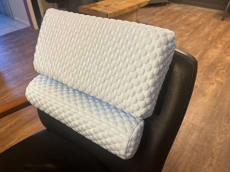 New Over-the-Chair Back Pillow - Black And Gold Auctions