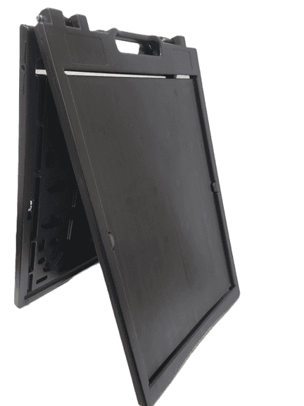 A-Frame Sign Kit - Black And Gold Auctions