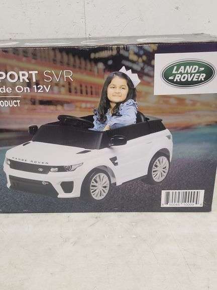 RANGE ROVER Sport SVR - Black And Gold Auctions