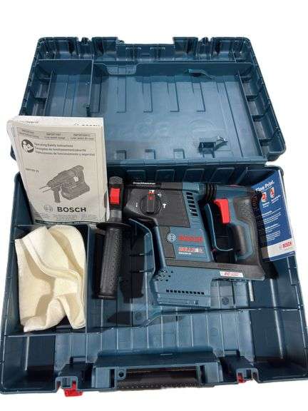 Bosch 18V 1” SDS+Hammer+Case - Black And Gold Auctions