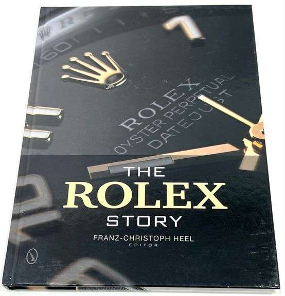 "The Rolex Story" by Franz-Christoph Heel Coffee Table Book - Black And ...