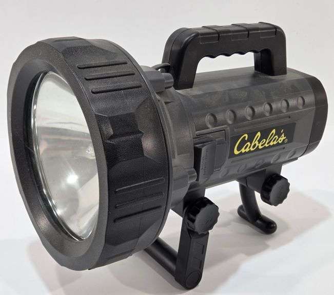 Cabela's Flashlight: 10,000,000 Candle Power Spotlight - Black And Gold ...