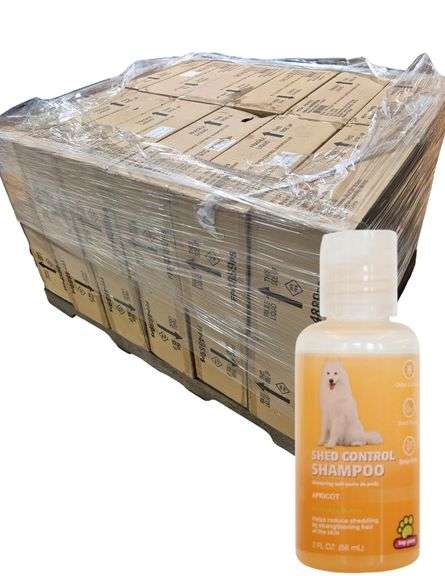 Pallet Of Top Paw Apricot Shed Control Shampoo - Black And Gold Auctions