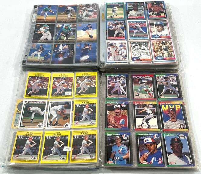 Large Assortment of Vintage Baseball Sport Cards - Black And Gold Auctions