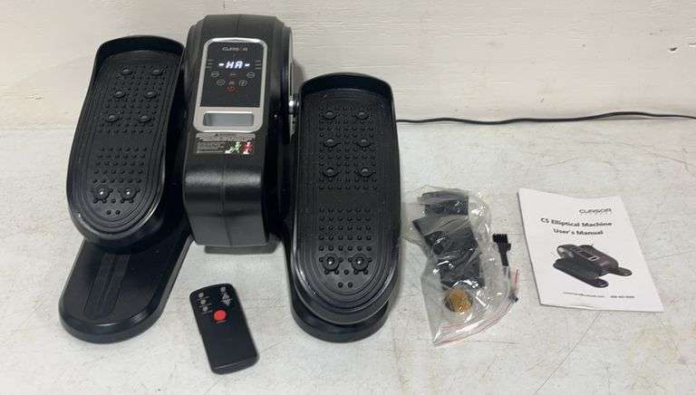 Cursor C5 Elliptical Machine - Black And Gold Auctions
