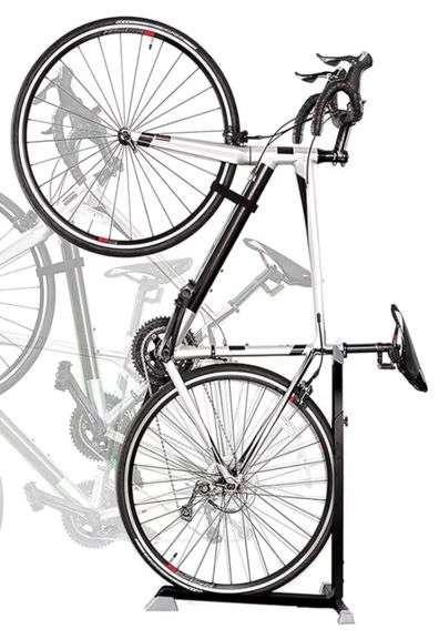 Bike Nook Bike Stand & Vertical Storage Rack - Black And Gold Auctions