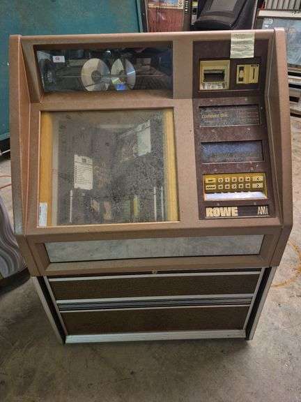 Rowe AMI Jukebox - Black And Gold Auctions