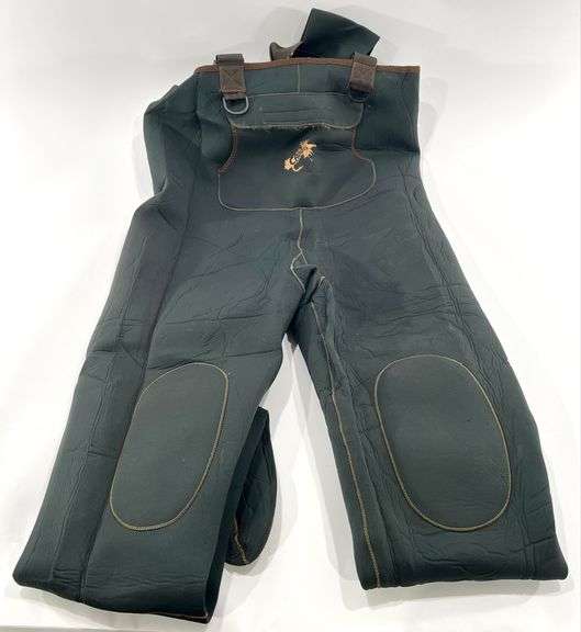 CADDIS Neoprene Fishing / Hunting Dark Green Chest Waders - XXL - Black ...