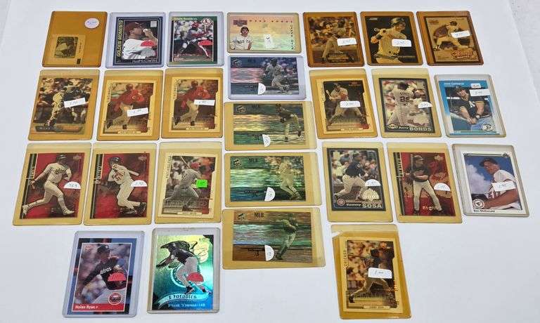 Collection of Baseball Player Cards - Black And Gold Auctions