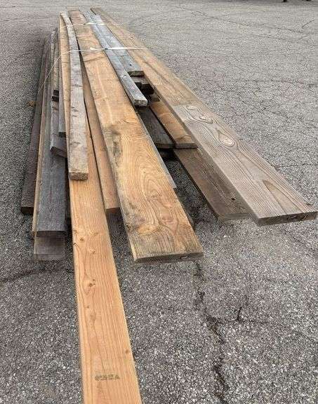 Mixed Bundle: Mixed Lengths, Mostly #2 Grade Spruce & Select Structural ...
