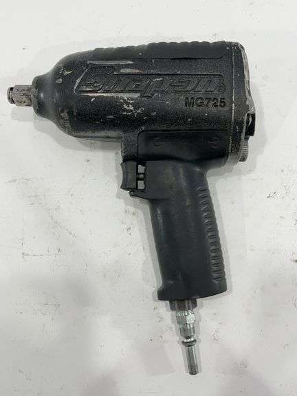 Snap On Pneumatic 1/2” Impact Wrench MG725 - Black And Gold Auctions