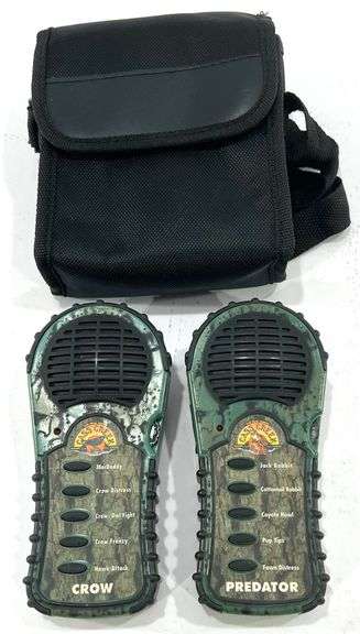 Cass Creek Crow & Predator Game Call Machines - Black And Gold Auctions