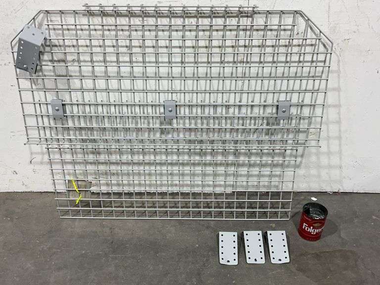 Vehicle Divider w/ Mounting Brackets - Black And Gold Auctions