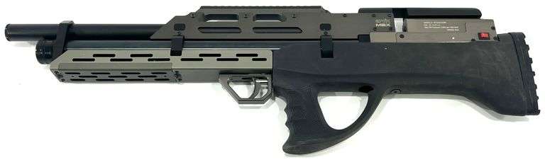 EVANIX MAX .25 Bullpup CO2 Air Rifle - Black And Gold Auctions