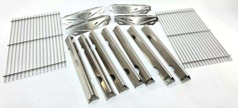 New Gas Grill Heat Deflector & More - Black And Gold Auctions