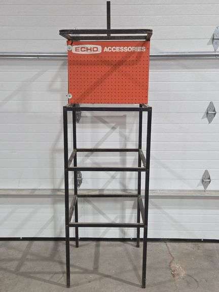 ECHO Accessories Merchandise Display Rack - Black And Gold Auctions