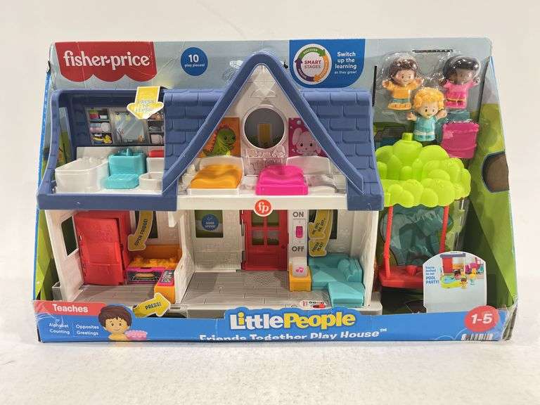 New Fisher Price Little People Play Set - Black And Gold Auctions