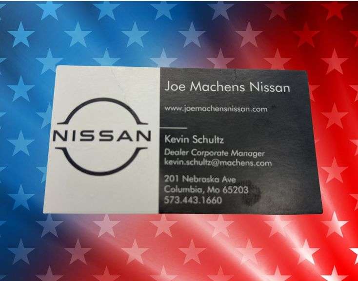 Joe Machens Nissan Free Oil Change & Tire Rotation Gift Card - Black ...