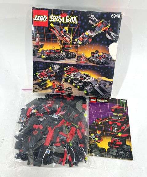 Lego System 6849 Set - Black And Gold Auctions