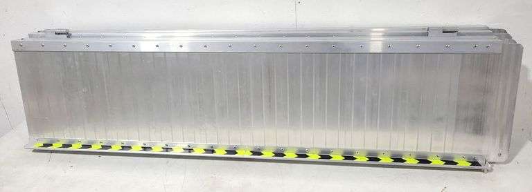 Folding Portable 10' Moving Ramp - Black And Gold Auctions