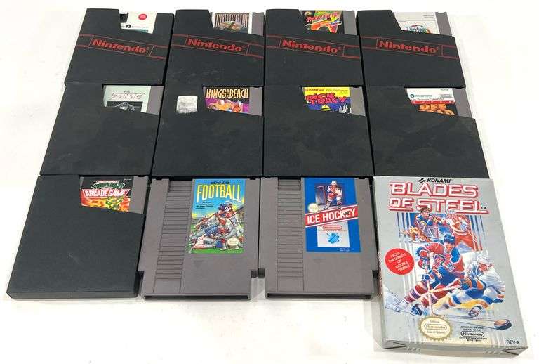 (12) Nintendo NES Video Games - Friday The 13th / Trolls / Ninja ...