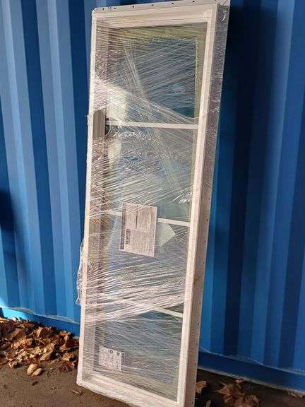 Vinyl Frame Double Glaze Window - Black And Gold Auctions