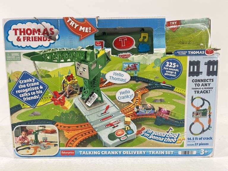 Thomas the Train & Friends Talking Cranky Delivery Set - Black And Gold Auctions