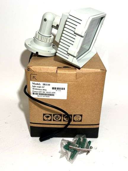 IR110 LED Light & Hardware - Black And Gold Auctions