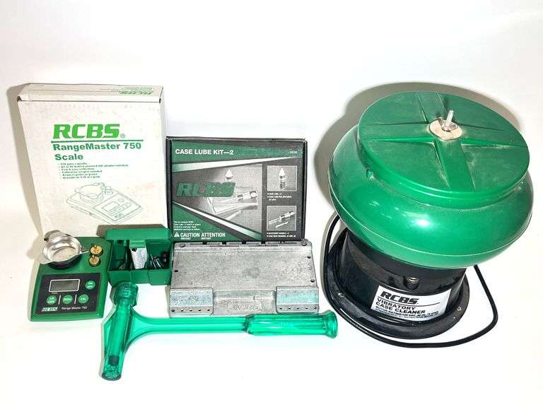 RCBS Vibratory Case Cleaner, Case Lube Kit, RangeMaster 750 Scale ...