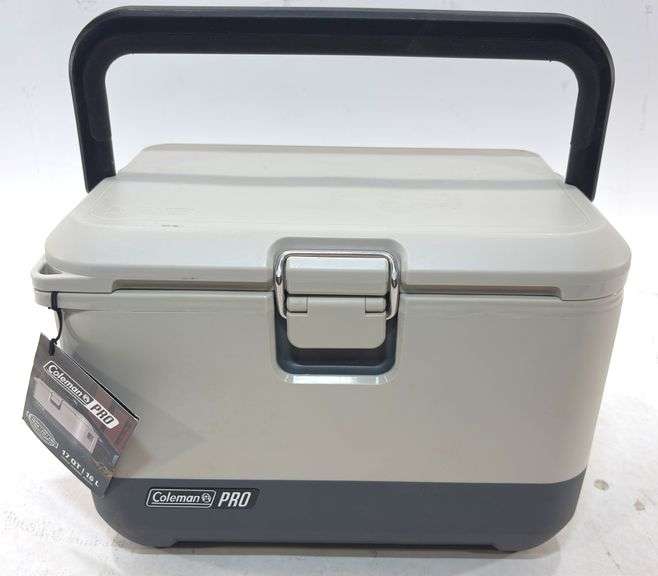 NEW Coleman Pro 17 Qt Cooler - Black And Gold Auctions