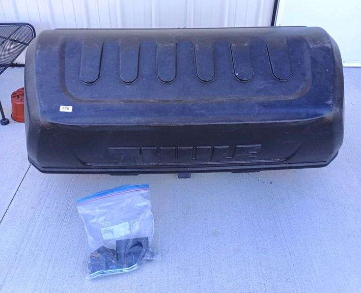 Thule Transporter Combi Trailer Hitch Mounted Enclosed Cargo Carrier ...