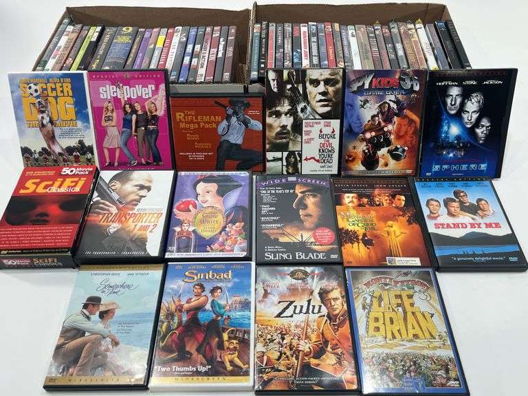 (40+) DVD Movies: Animation, Adventure & More - Black And Gold Auctions