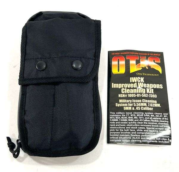 OTIS IWCK Improved Weapons Cleaning Kit - Military Issue - Black And ...