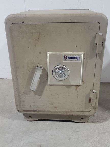 Sentry Fireproof Safe - Black And Gold Auctions