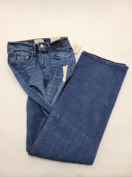 New Women's Sz 0 Universal Threads High Rise Flare Jeans - Black And ...