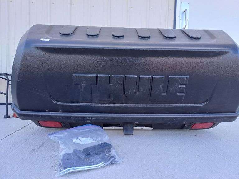 Thule Transporter Combi Trailer Hitch Mounted Enclosed Cargo Carrier ...