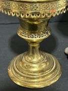 Antique ‘The New Rochester’ & ‘Star’ Brass Oil Lamps - Black And Gold ...