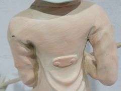 24.75" Phineas Frog Garden Statue - Black And Gold Auctions