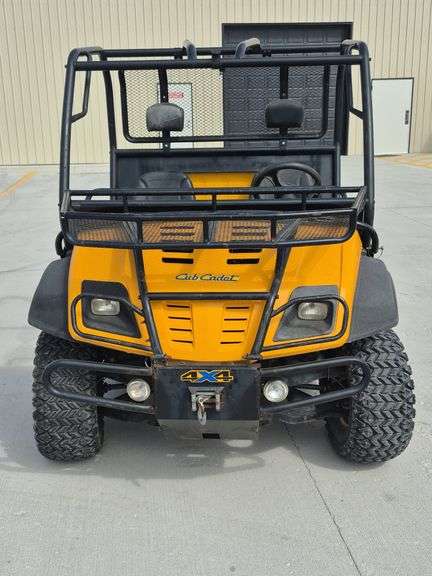 Cub Cadet UTV 4X4 - Black And Gold Auctions