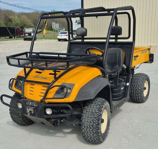 Cub Cadet UTV 4X4 - Black And Gold Auctions