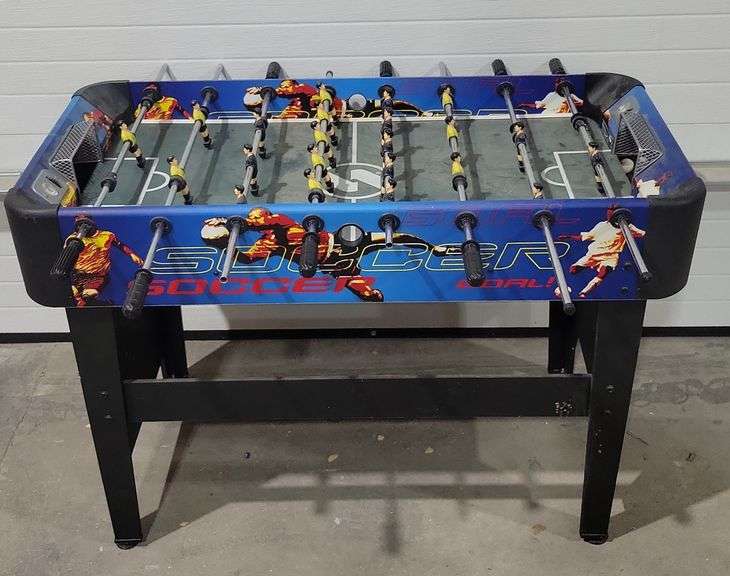 2' X 4' Sportcraft Foosball Table - Black And Gold Auctions