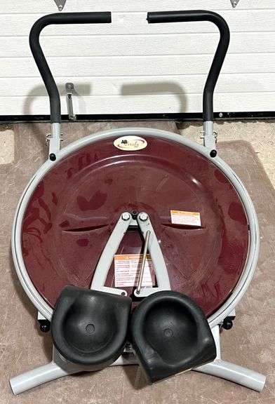 AB Circle Pro Exercise Core Abdominal Machine - Black And Gold Auctions