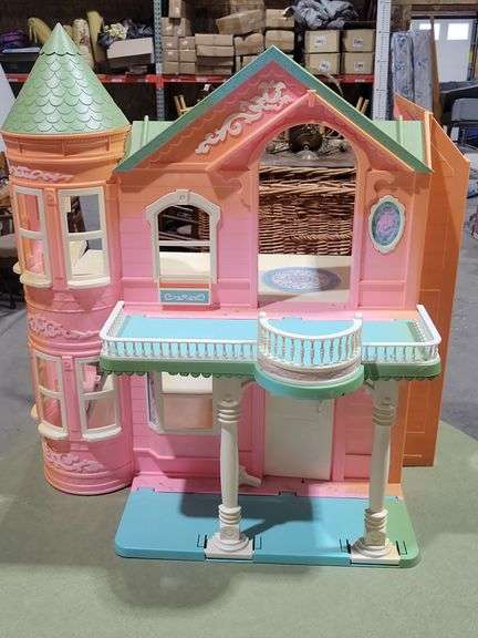 1995 Mattel Barbie Dreamhouse - Black And Gold Auctions