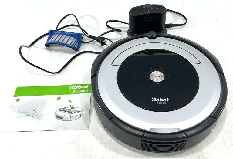iRobot Roomba 690 Robot Vacuum - Black And Gold Auctions